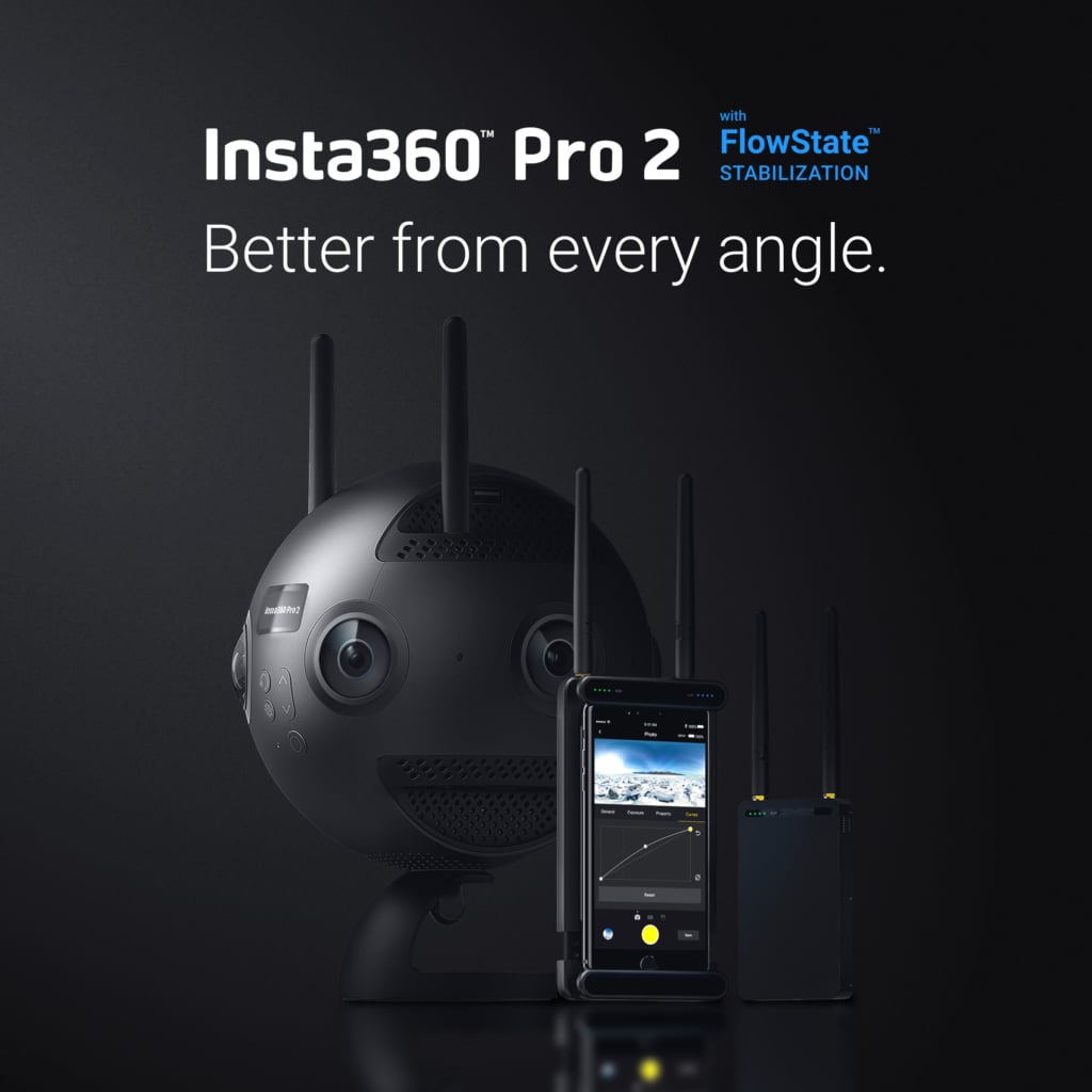 Nouvelle caméra Insta360 Pro 2 - Time Prod 360